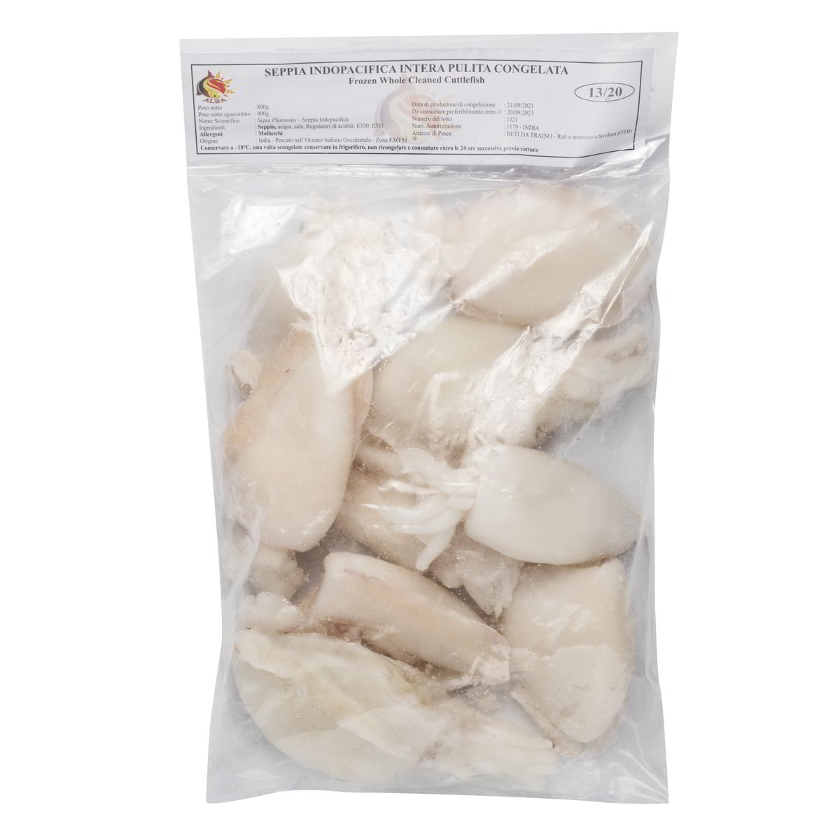 SEPPIA INDIA 10/20 IQF GR.800 - l'ecommerce secondo Iper Tosano